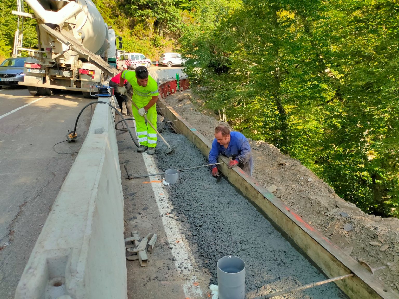Obras complementarias - Señalización y conservación de carreteras Castilla